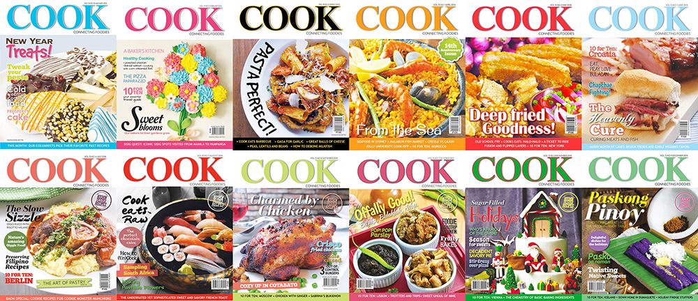 Cook Magazine 2014 Covers - COOK MAGAZINE