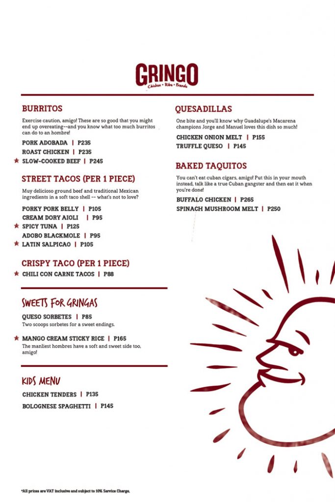 Have a Finger-lickin’ Good Time at Gringo - COOK MAGAZINE