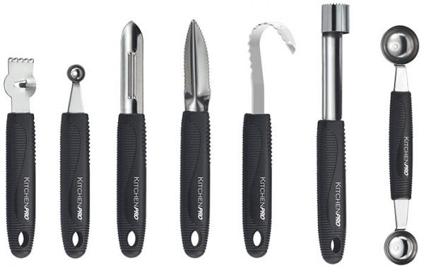 MASFLEX KITCHENPRO 7 pc. Garnishing Set in Folding Bag - COOK MAGAZINE